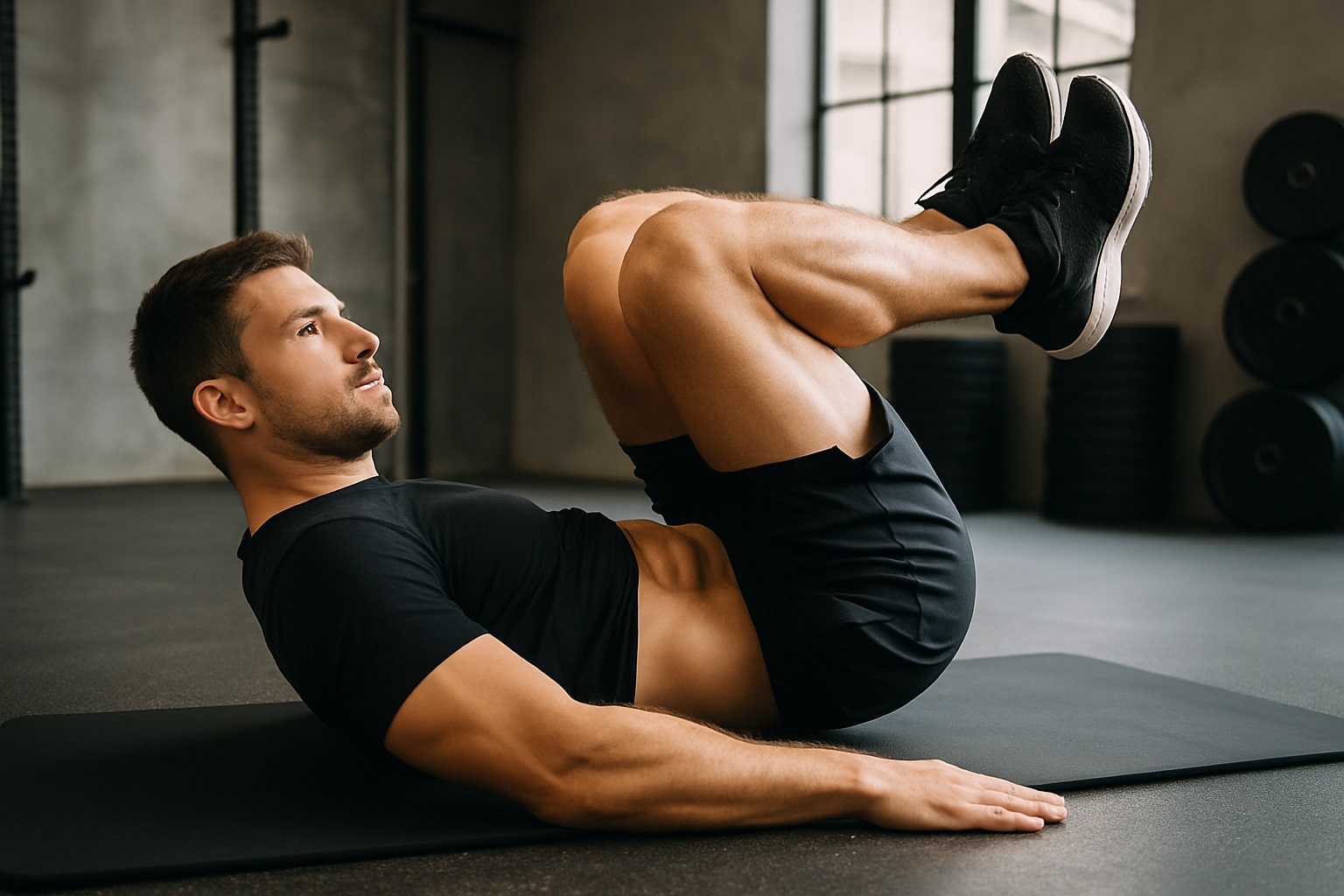 Reverse Crunch: l’esercizio definitivo per addominali bassi scolpiti ...